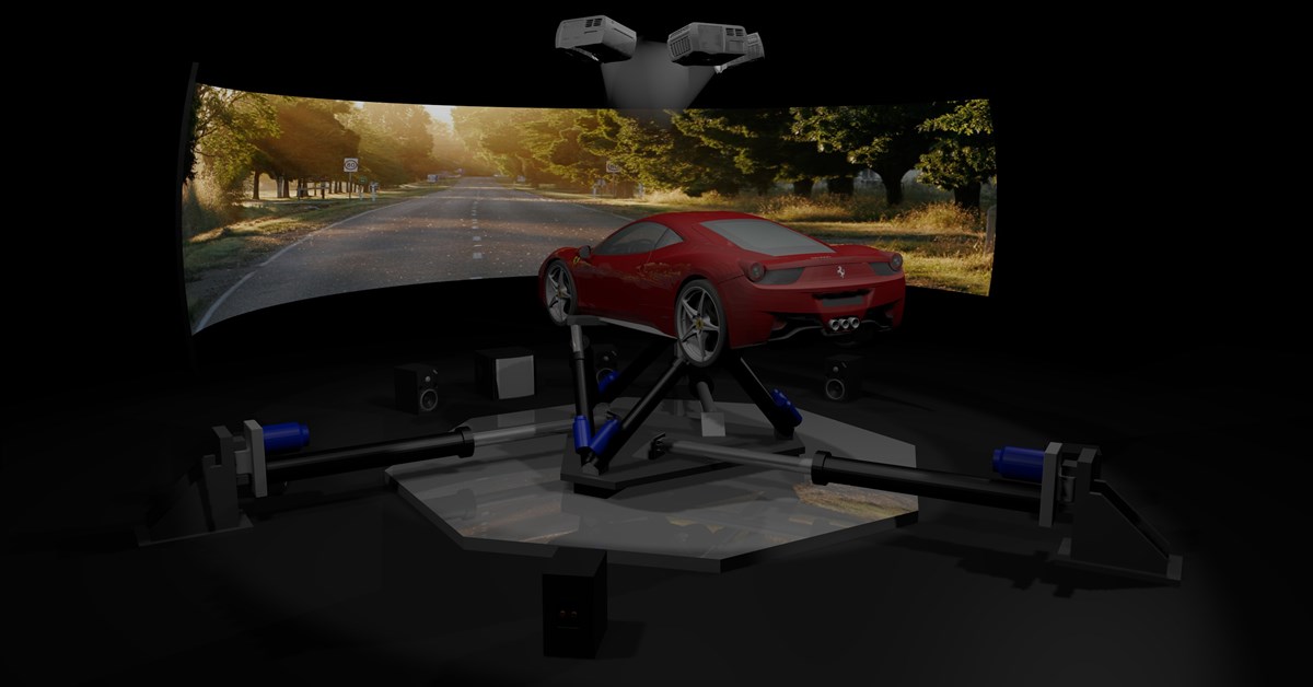 Ferrari adopts revolutionary driving simulation technology from VI-grade